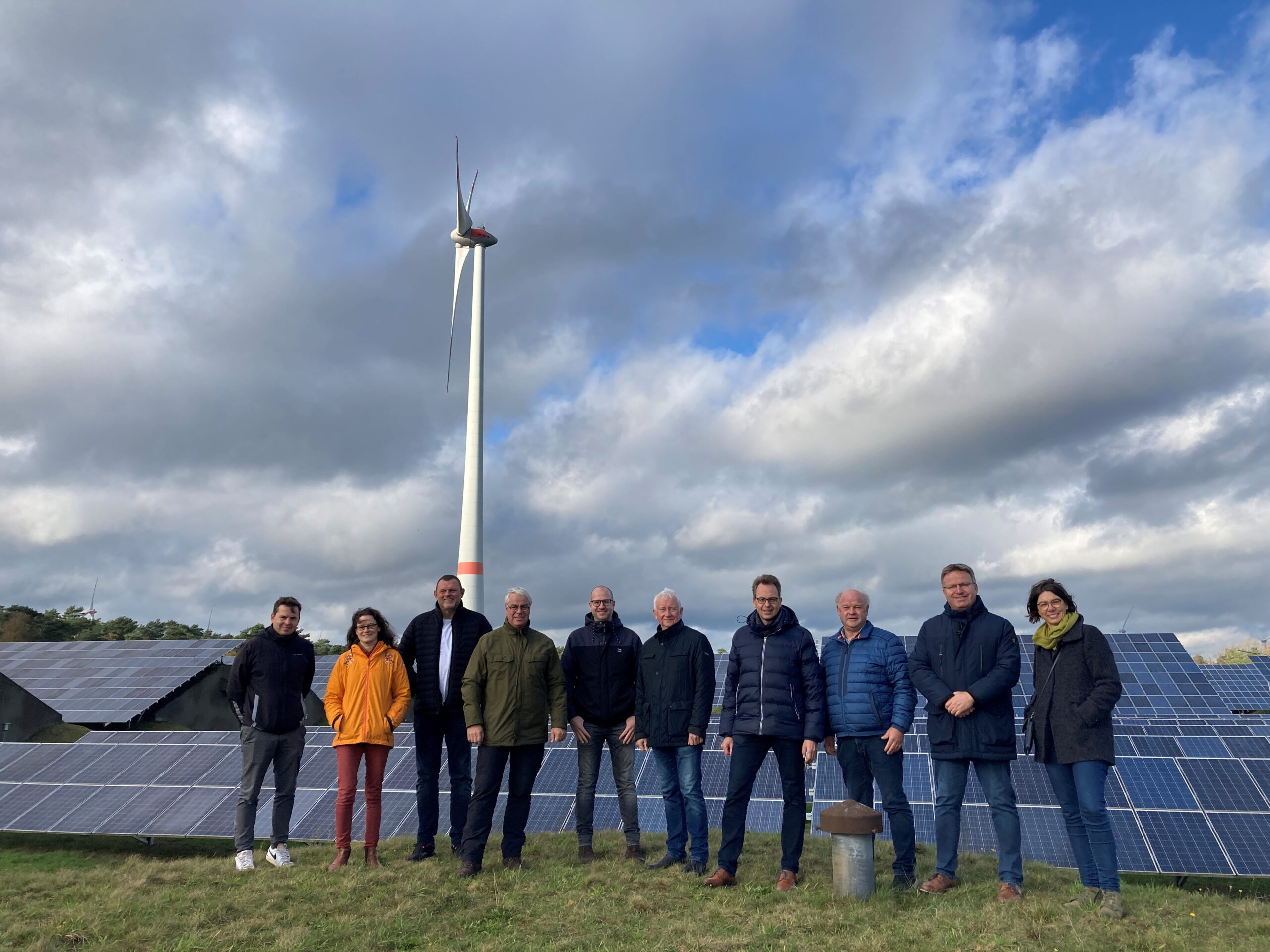 Besuch der Klimakommune Saerbeck - Energieregion Hümmling